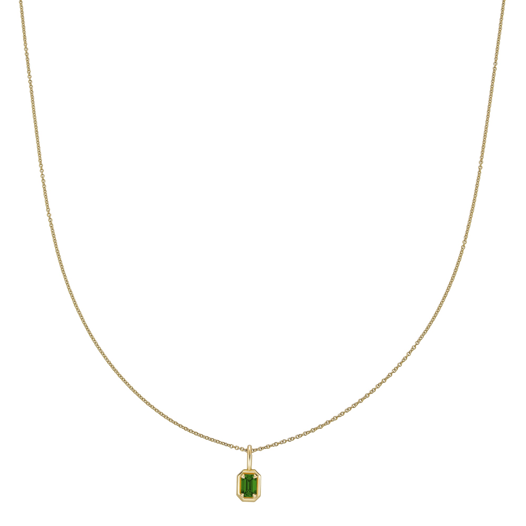 Emerald Bonbon Necklace – STONE AND STRAND