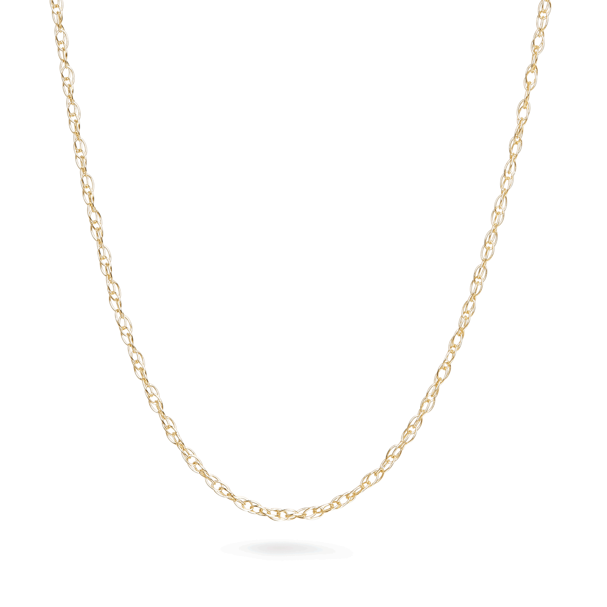 Stone and Strand Ultra Dainty Twist Chain Necklace