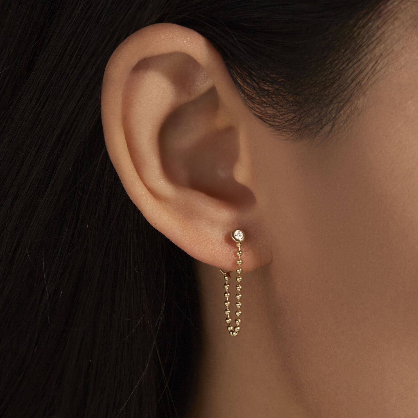 Bedazzle Diamond Earrings – STONE AND STRAND