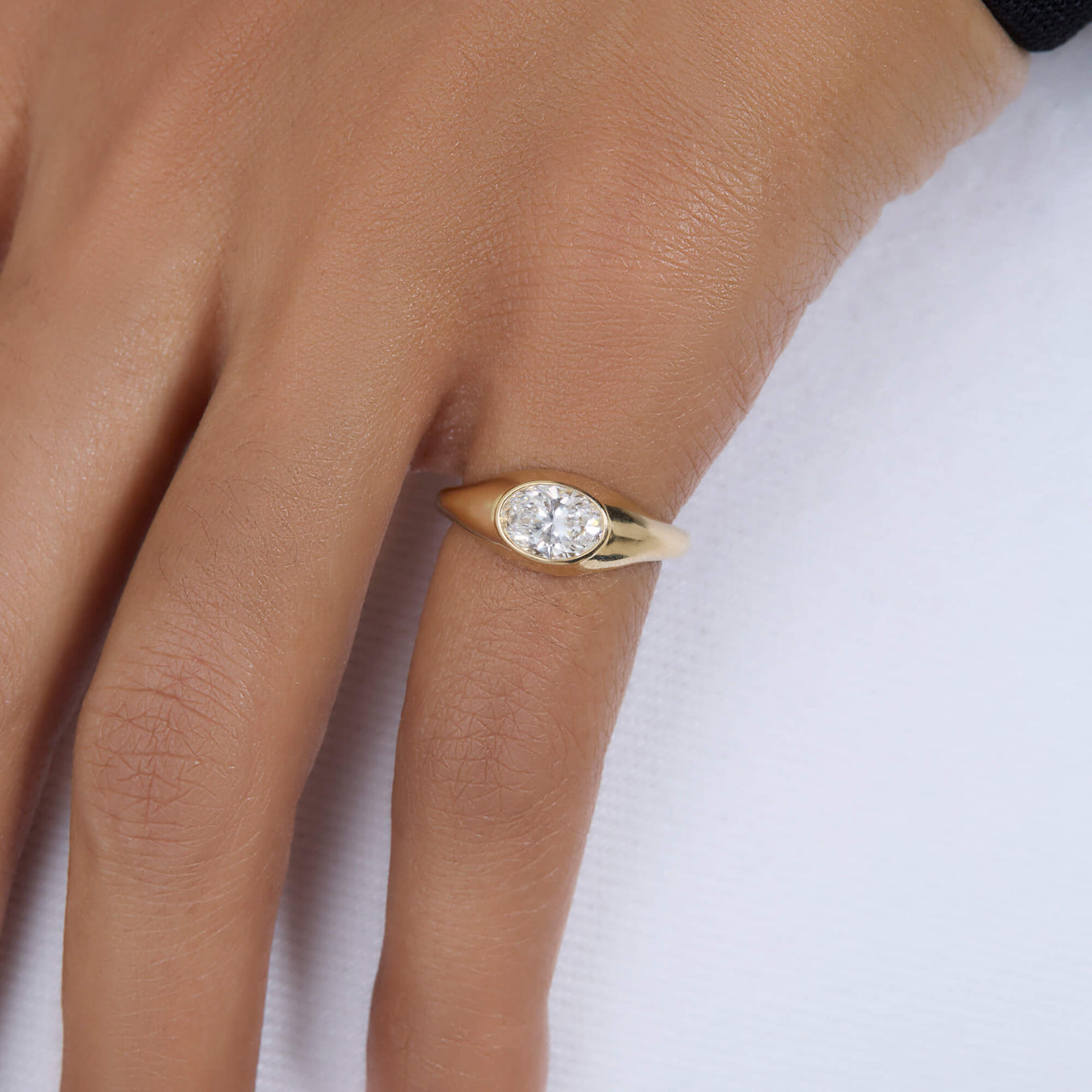 Birthstone Icon Pinky Ring – STONE AND STRAND