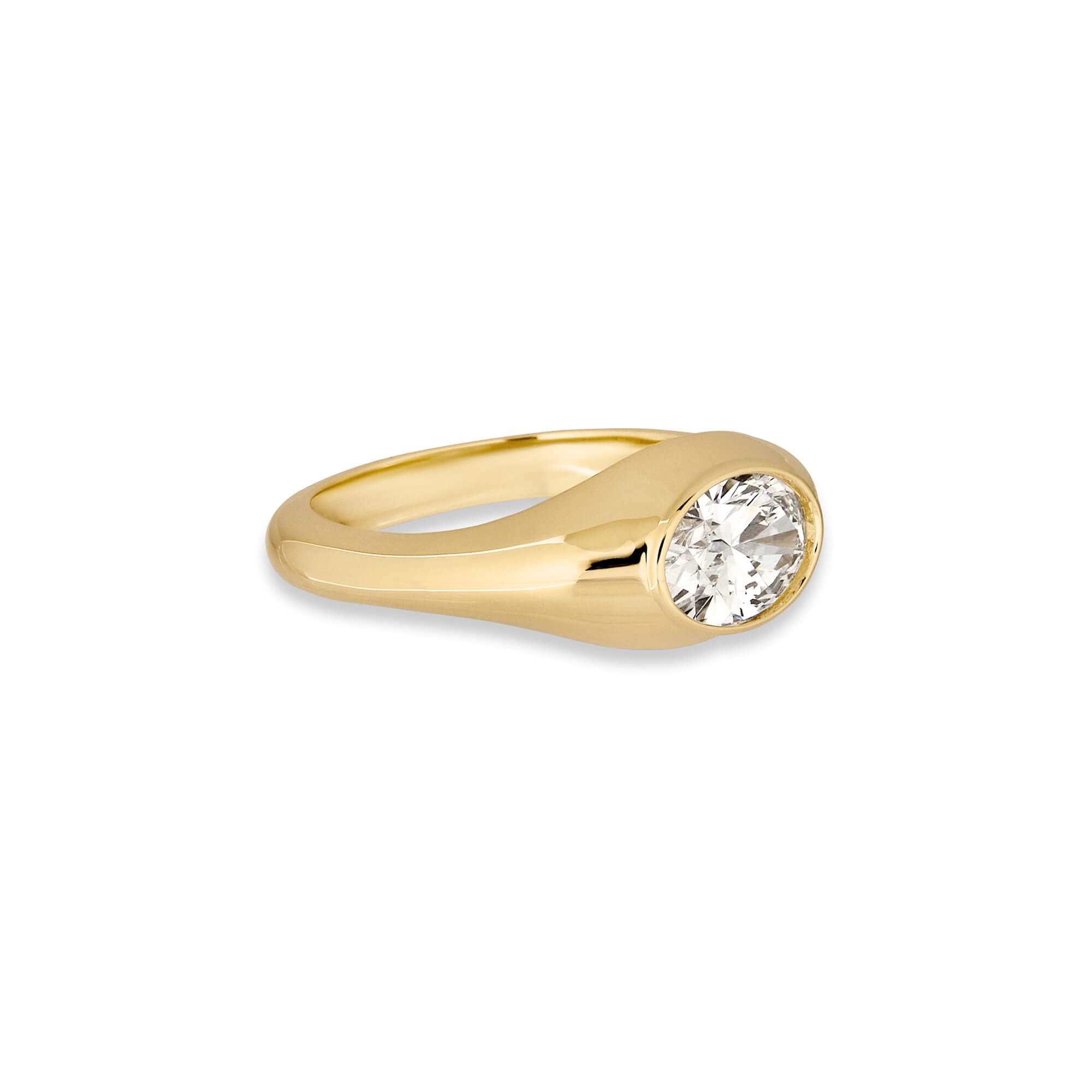 Birthstone Icon Pinky Ring – STONE AND STRAND