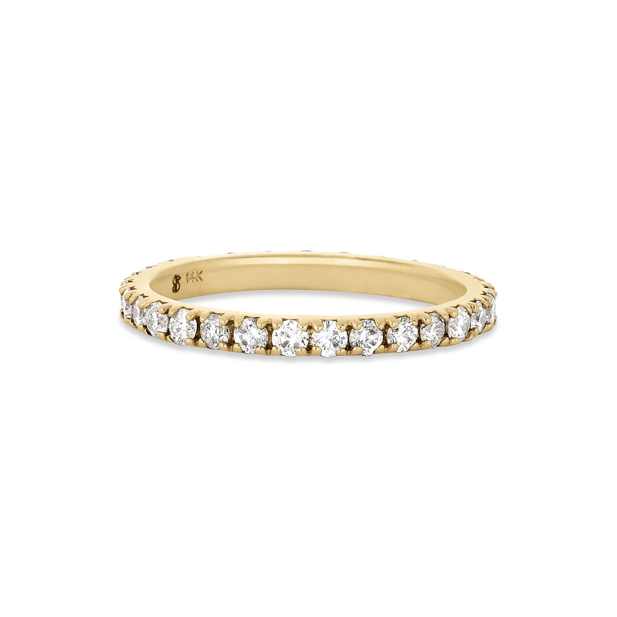 Classic Diamond Eternity Band – STONE AND STRAND