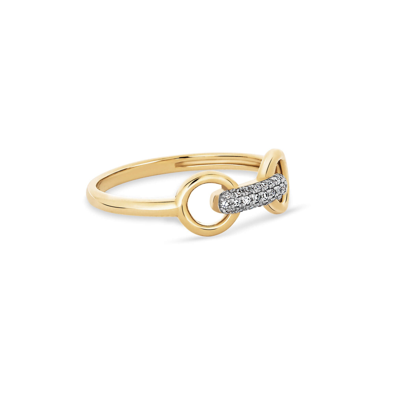 Diamond Bridle Ring – STONE AND STRAND