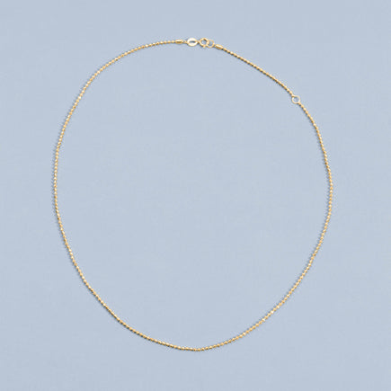 Diamond Cut Bead Chain – STONE AND STRAND