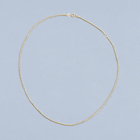 Diamond Cut Bead Chain – STONE AND STRAND