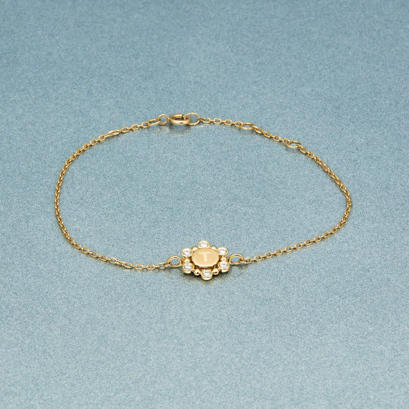 Diamond Orbit Bracelet – STONE AND STRAND