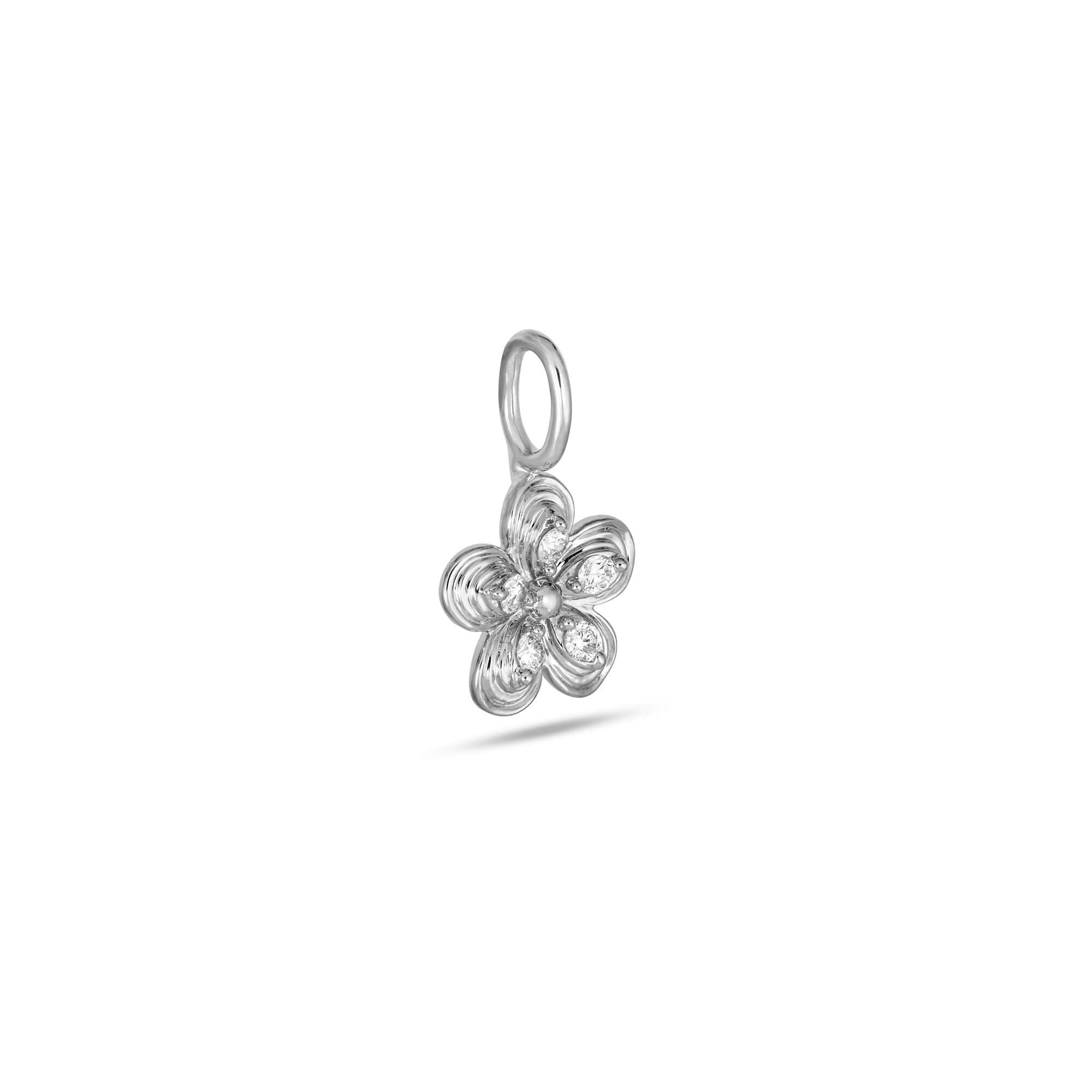 Diamond Puff Daisy Charm – STONE AND STRAND