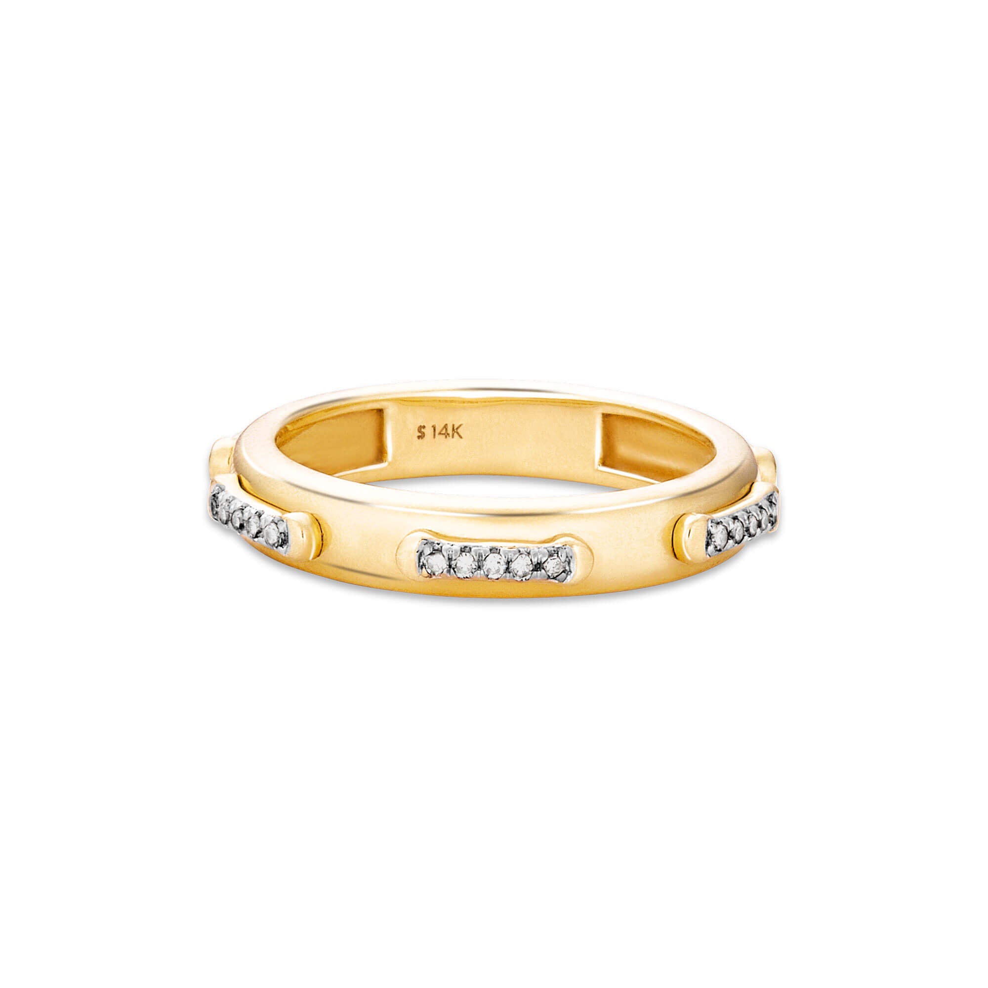 Diamond Top Stitch Band – STONE AND STRAND
