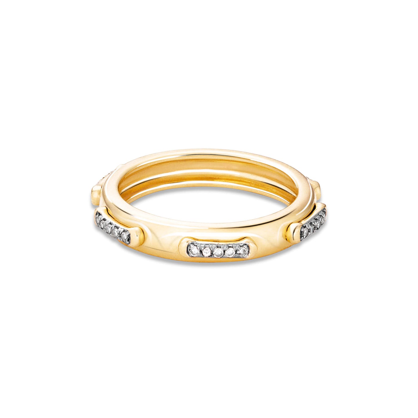 Diamond Top Stitch Band – STONE AND STRAND