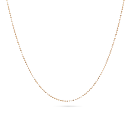 Diamond Cut Bead Chain – STONE AND STRAND