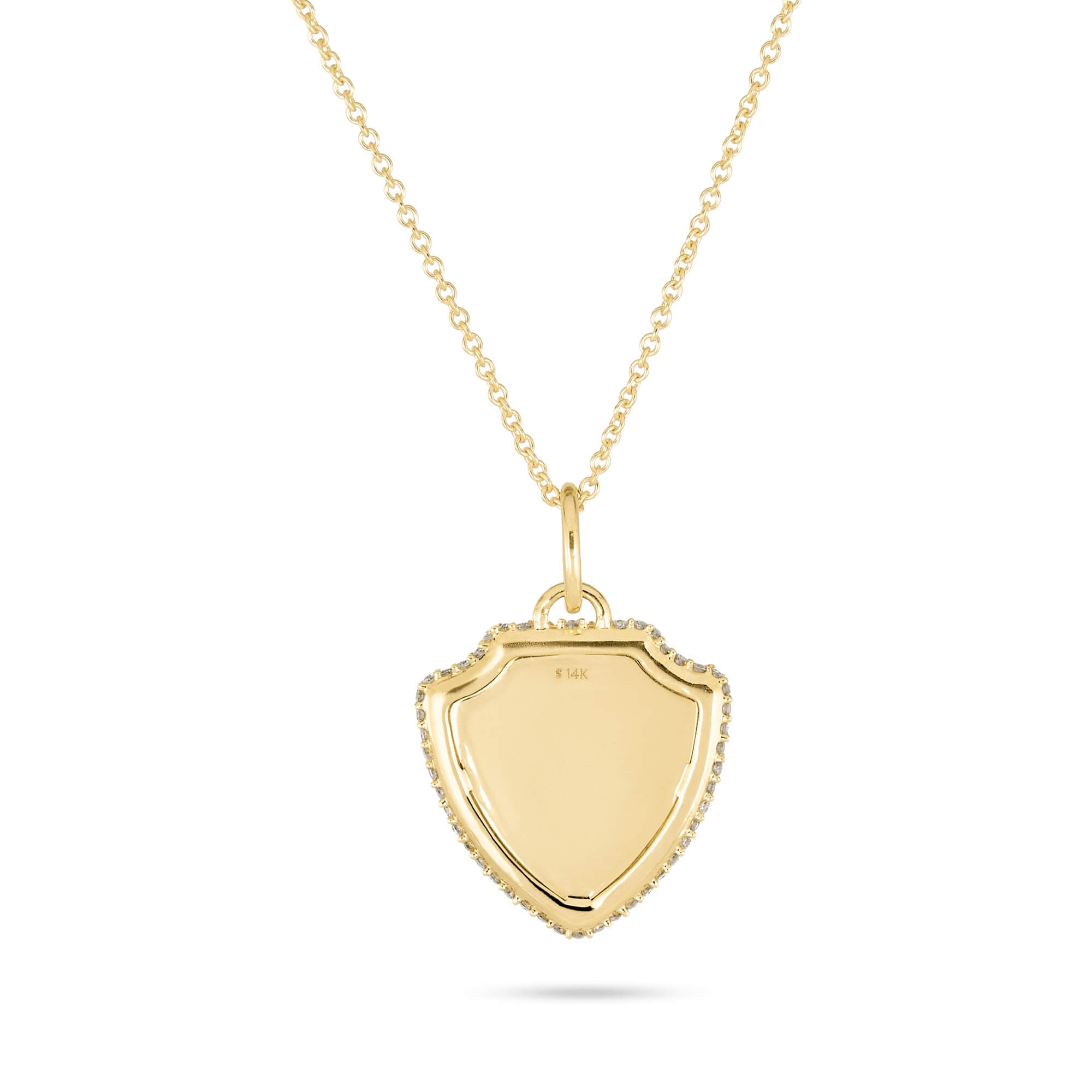 Founding Member Diamond Crest Necklace – STONE AND STRAND