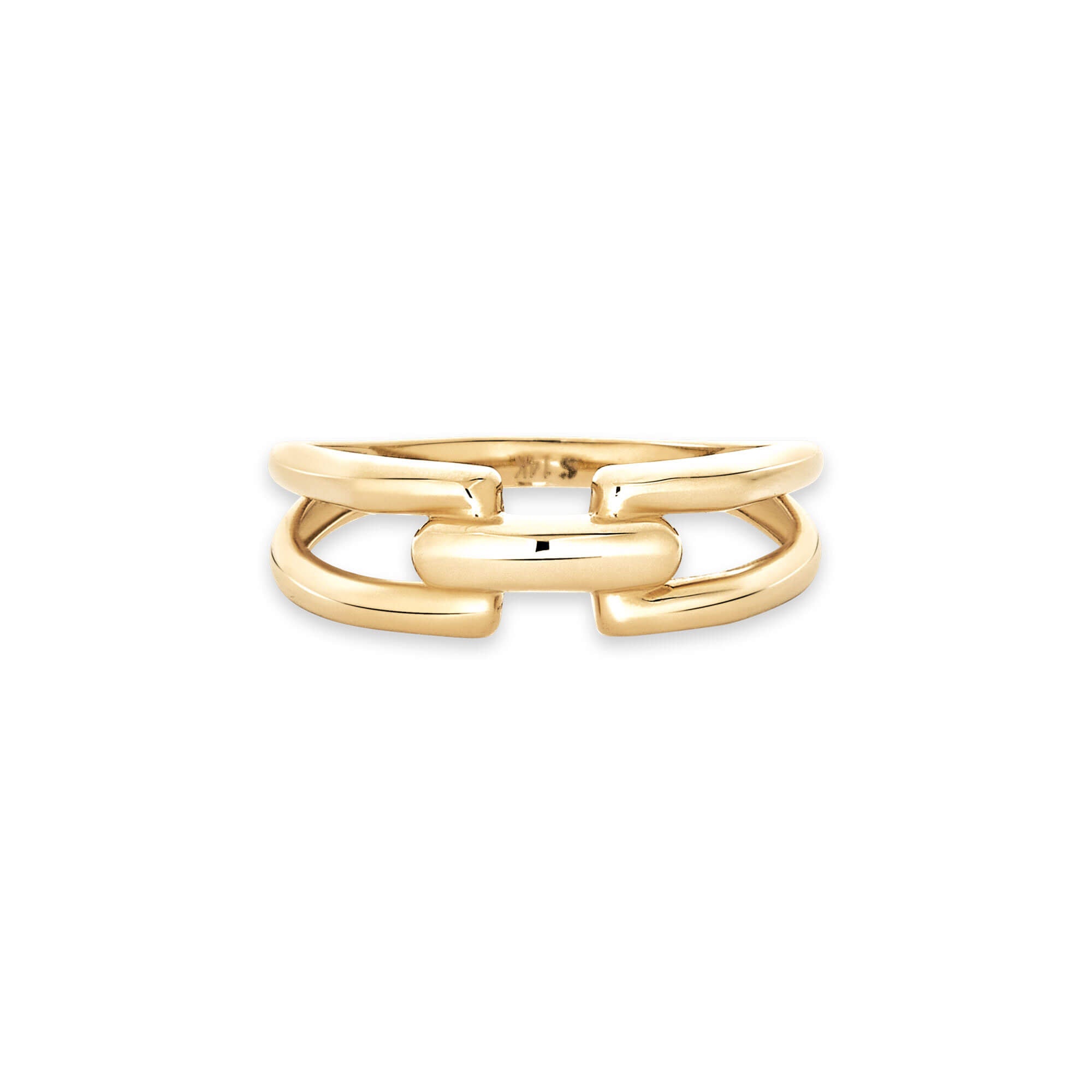 Gold Harness Ring – STONE AND STRAND