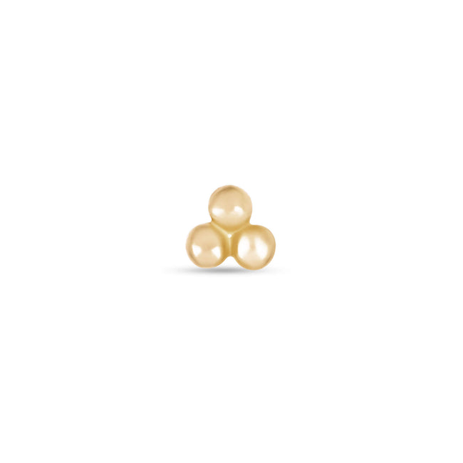 Gold Trio Push Pin Flat Back – STONE AND STRAND