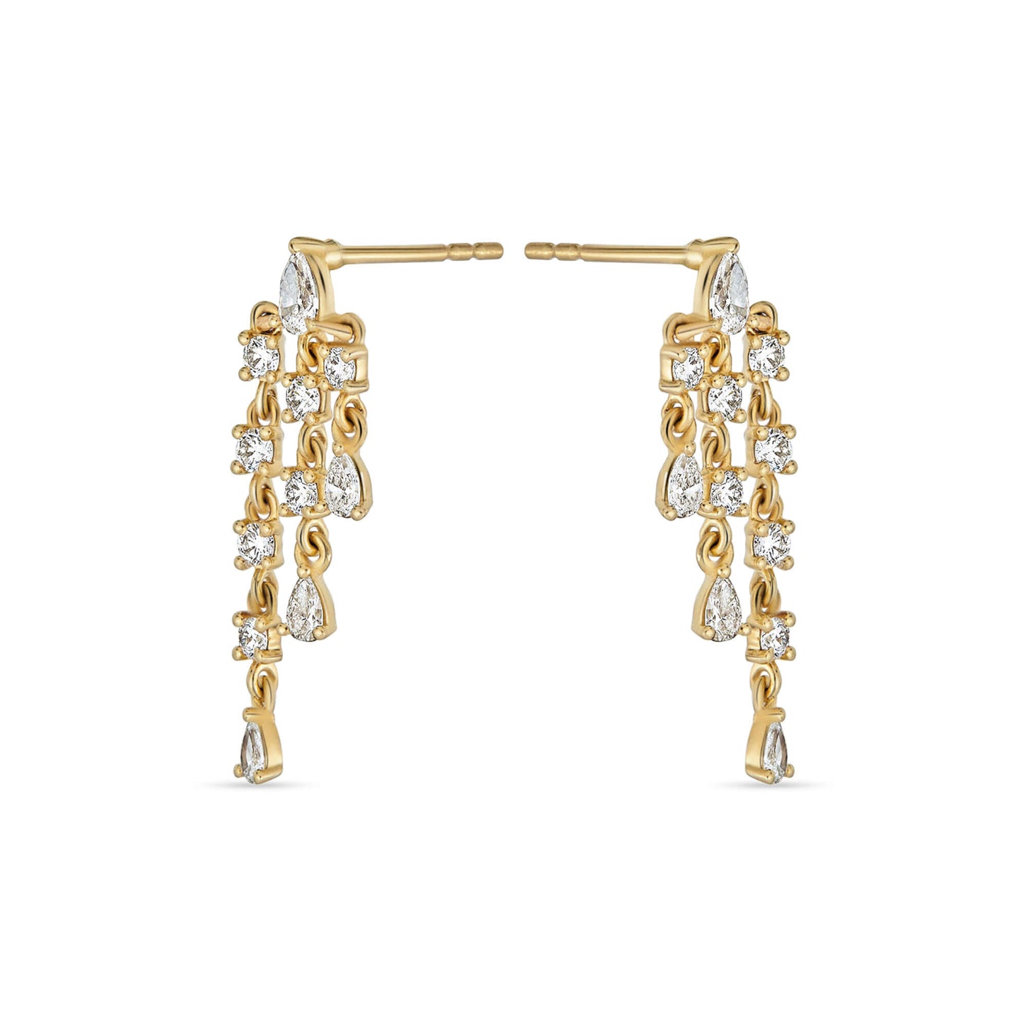LAB-Created Diamond Boulevard Earrings – STONE AND STRAND