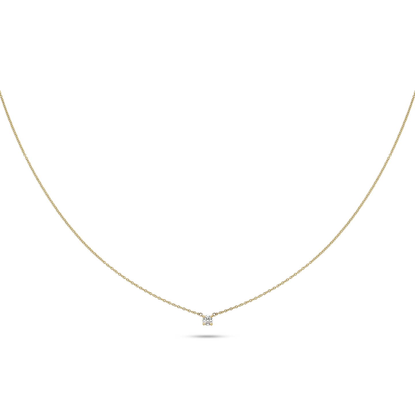 0.25CTW LAB-Created Daily Diamond Necklace – STONE AND STRAND