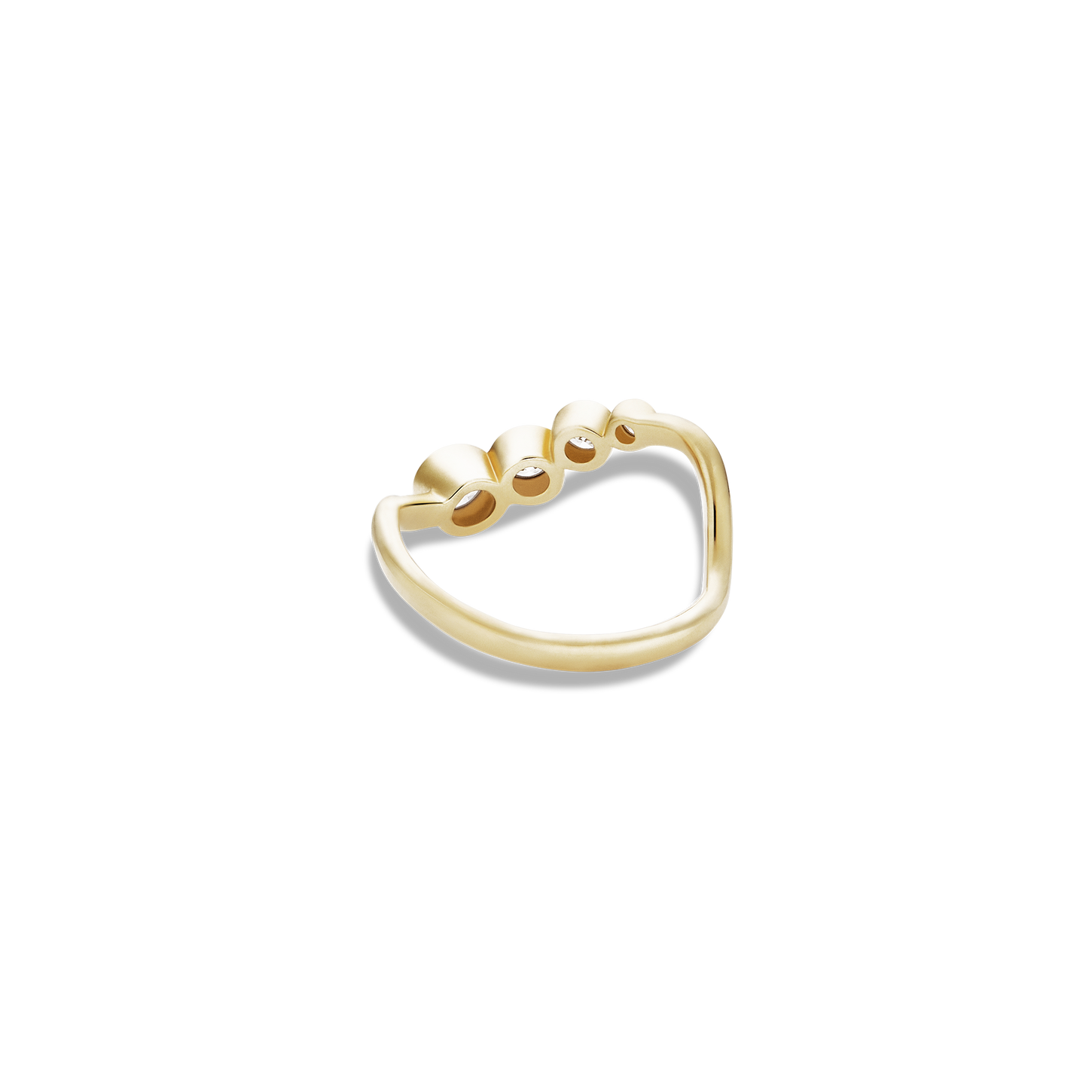 LAB-Created Diamond Bubble Up Swell Ring – STONE AND STRAND