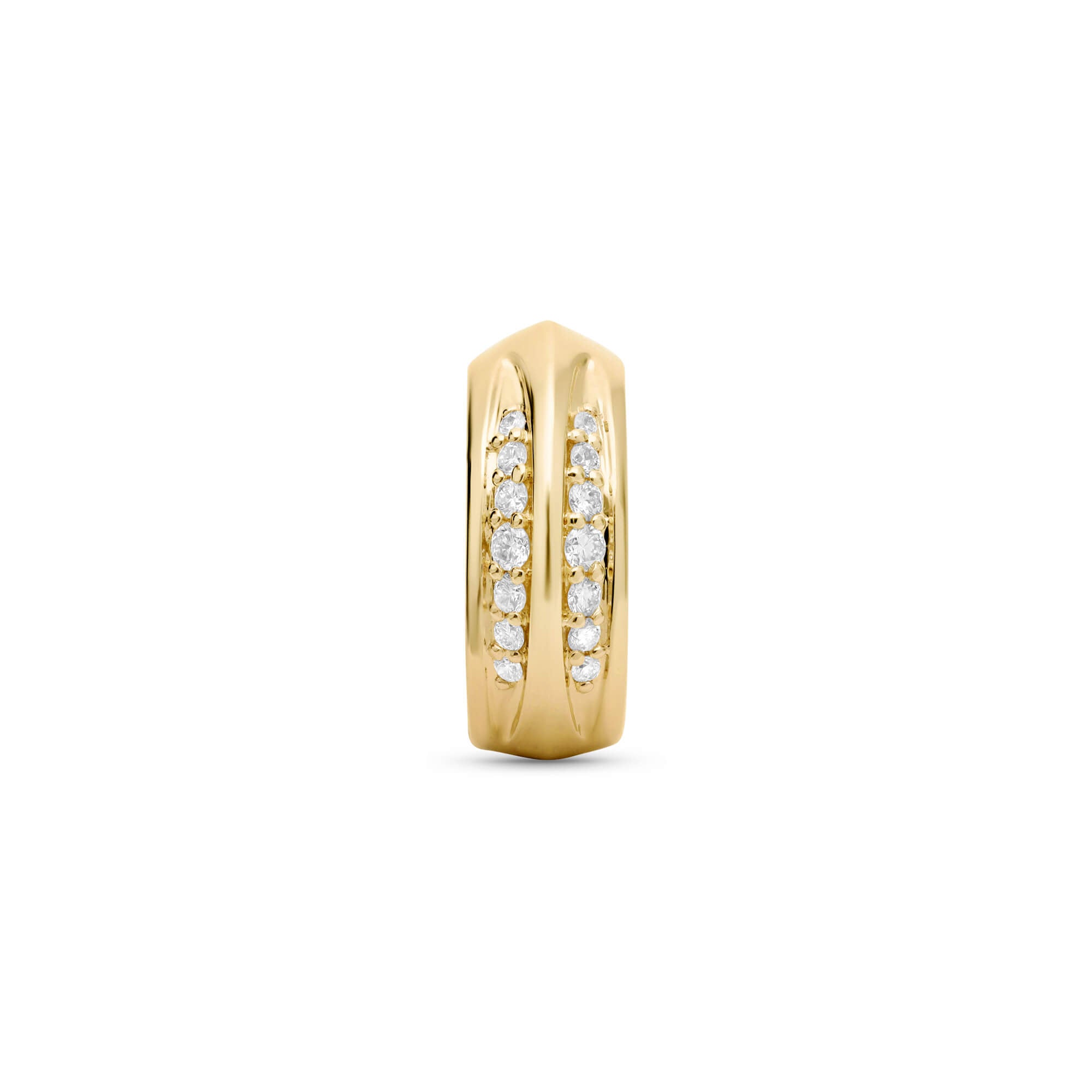 Pave Knife Edge Ear Cuff – STONE AND STRAND