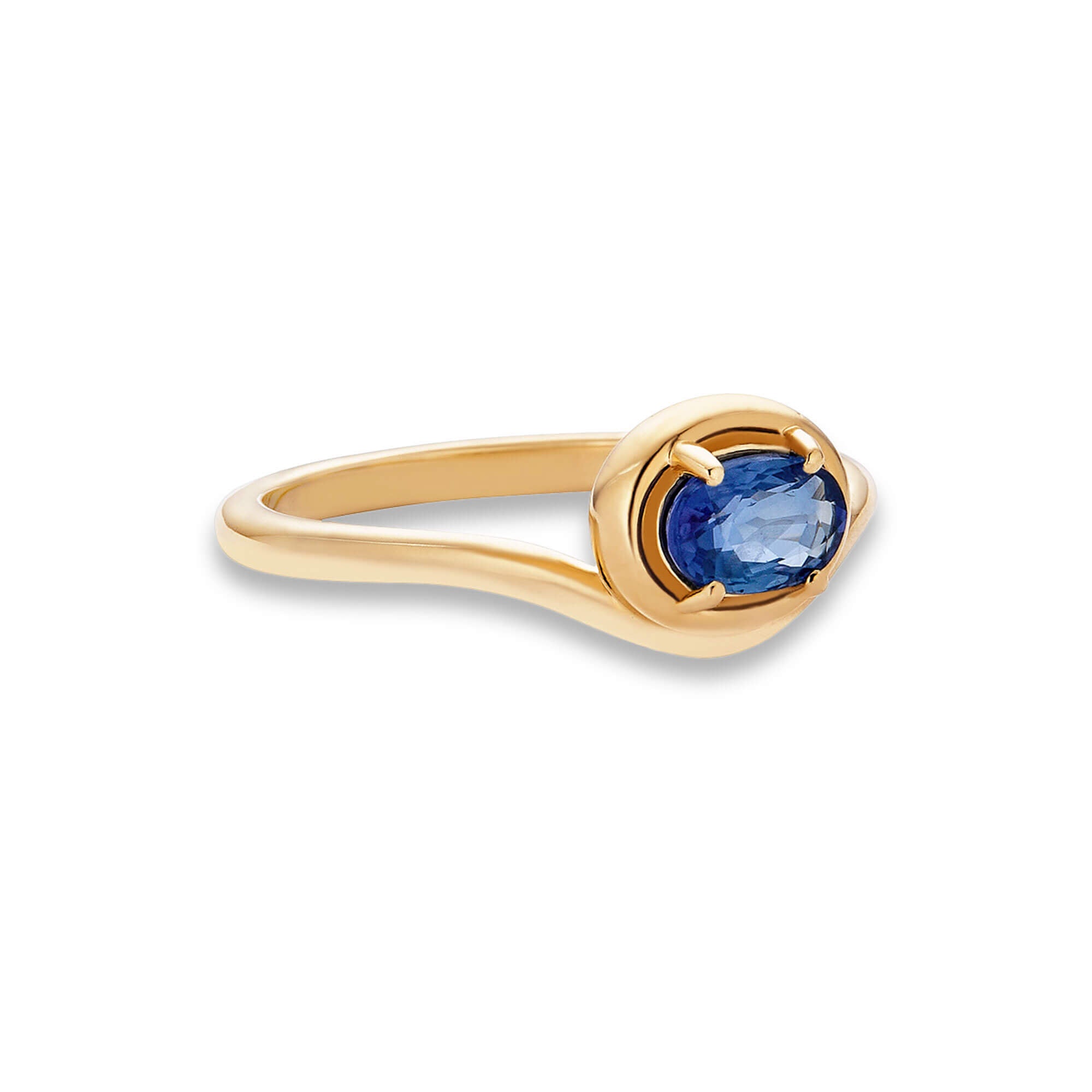 Sapphire Bonbon Merge Ring – STONE AND STRAND