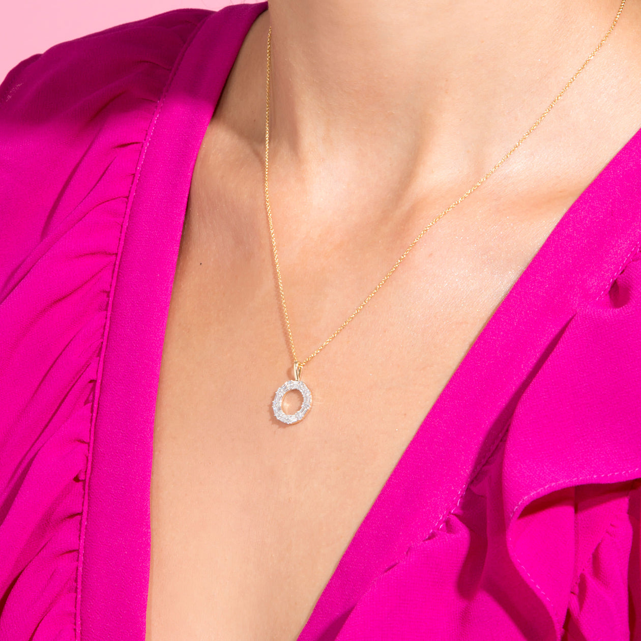 XL Diamond Code Necklace – STONE AND STRAND