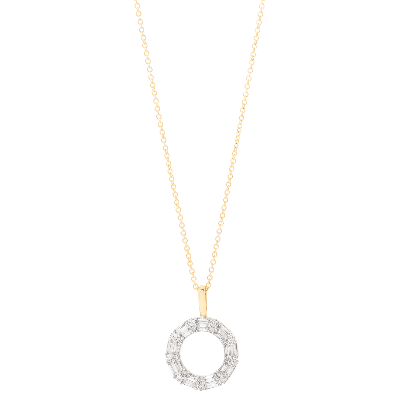 XL Diamond Code Necklace – STONE AND STRAND