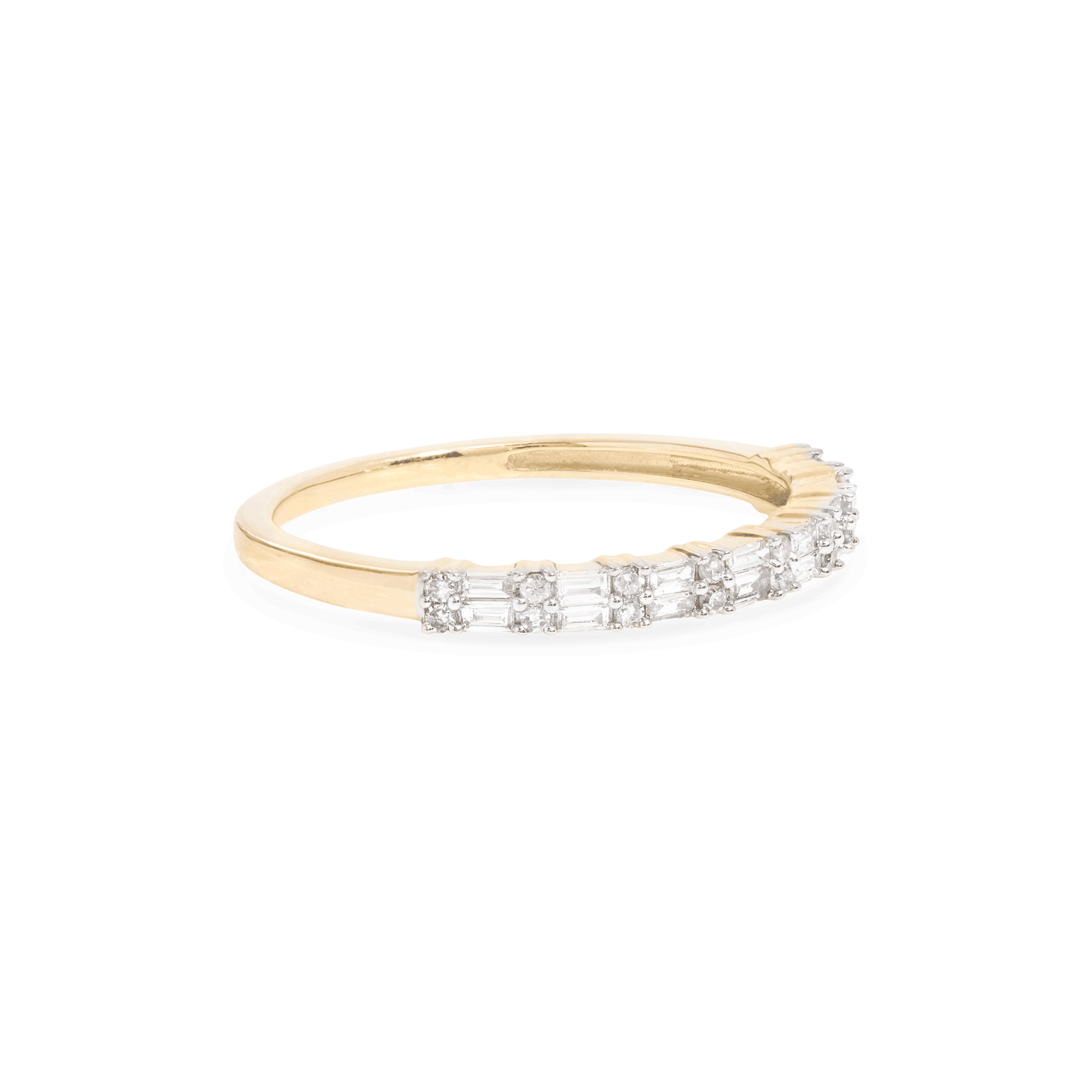 Diamond Code Ring – STONE AND STRAND
