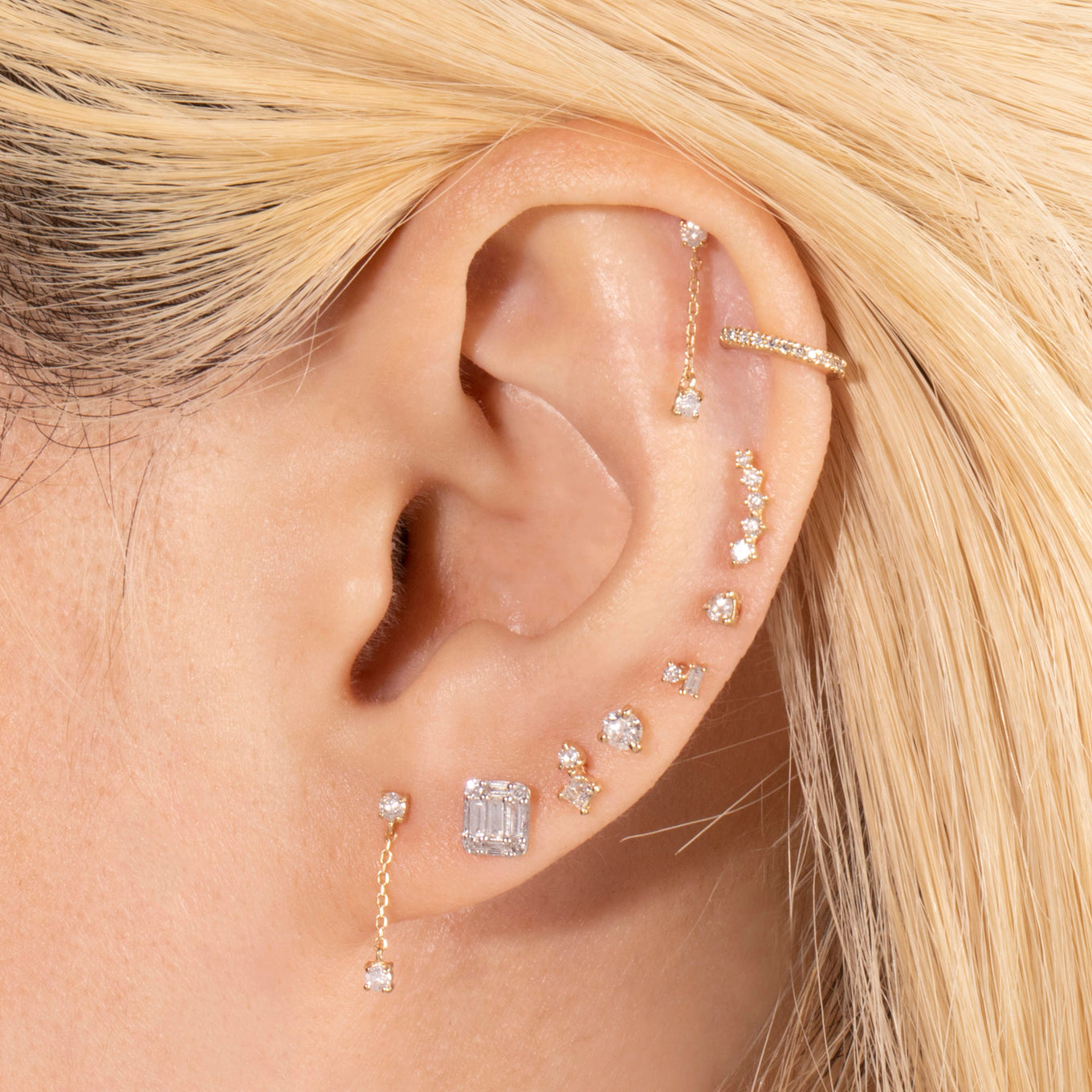 Teeny Diamond Drizzle Drops – STONE AND STRAND