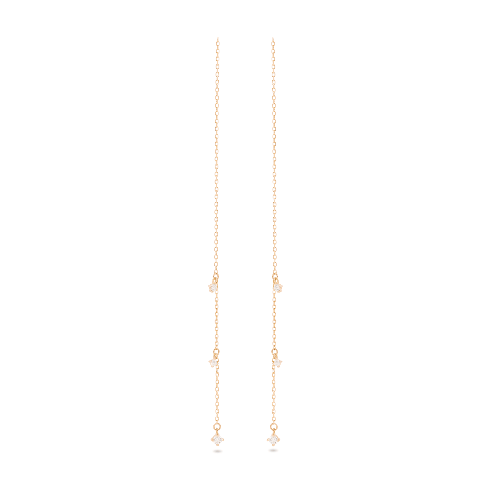 Diamond Drizzle Threaders – STONE AND STRAND