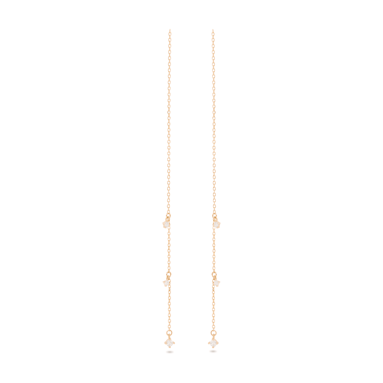 Diamond Drizzle Threaders – STONE AND STRAND