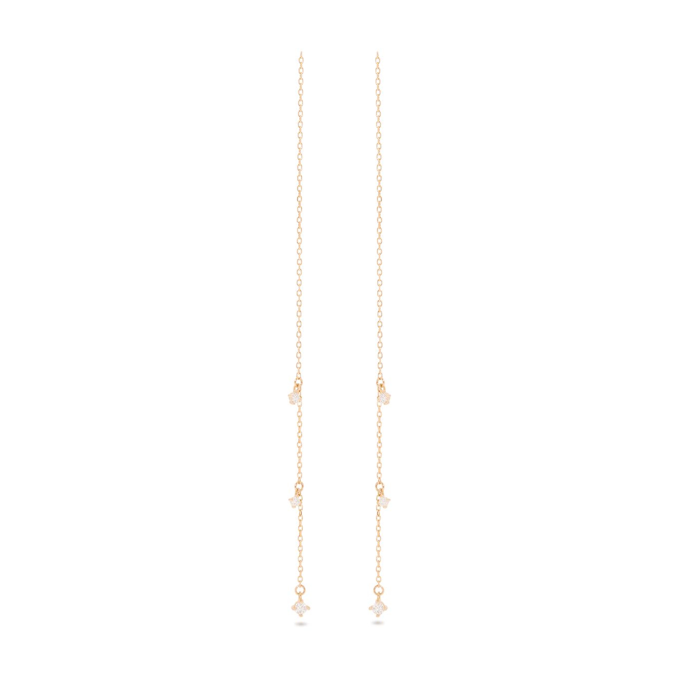 Diamond Drizzle Threaders – STONE AND STRAND