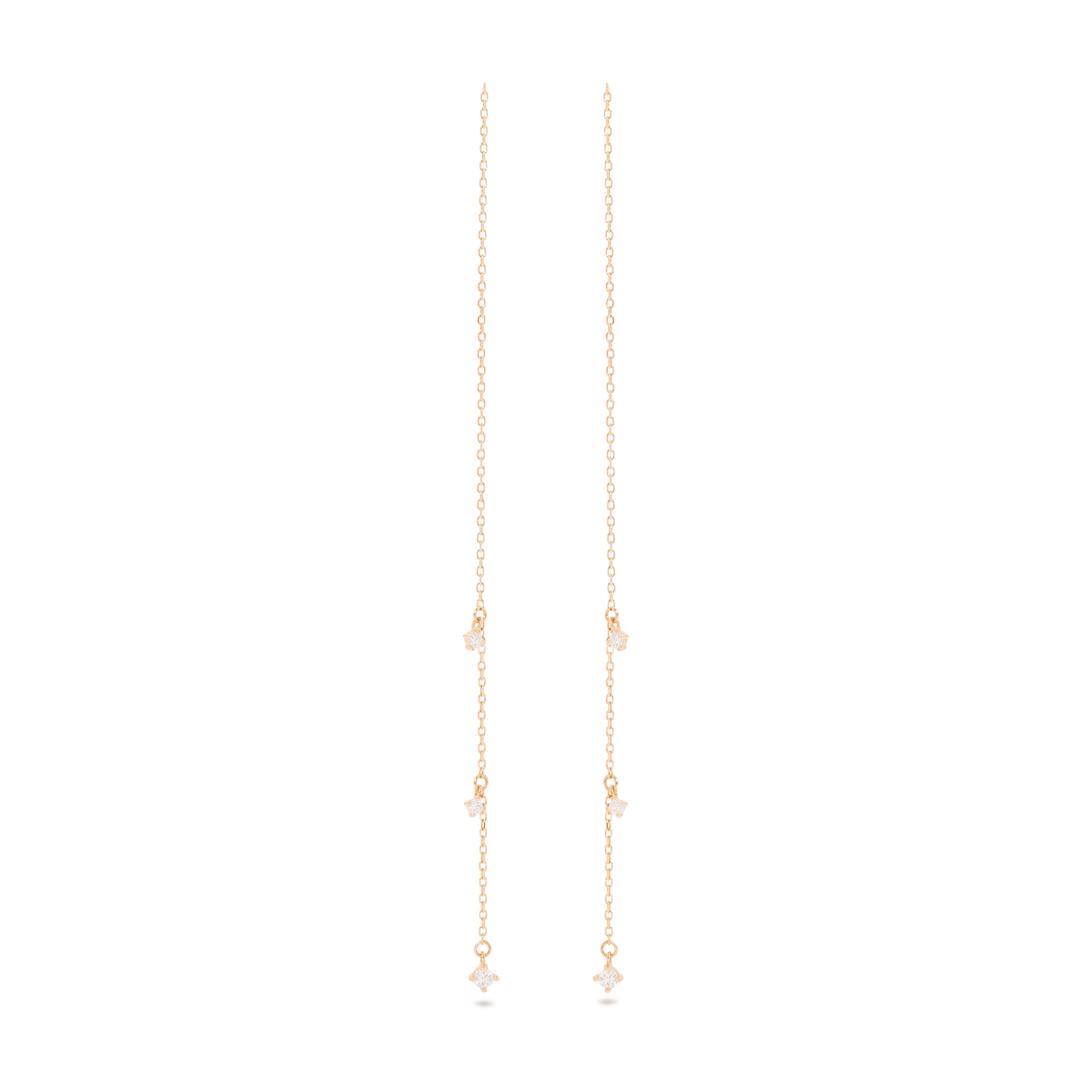 Diamond Drizzle Threaders – STONE AND STRAND