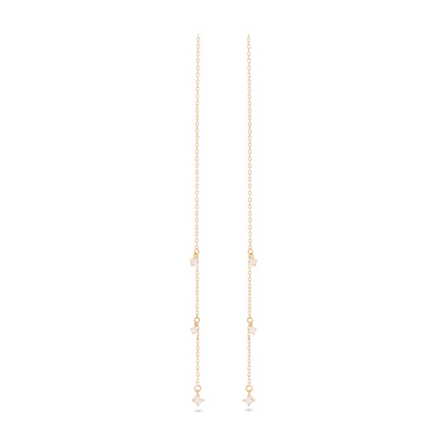 Diamond Drizzle Threaders – STONE AND STRAND