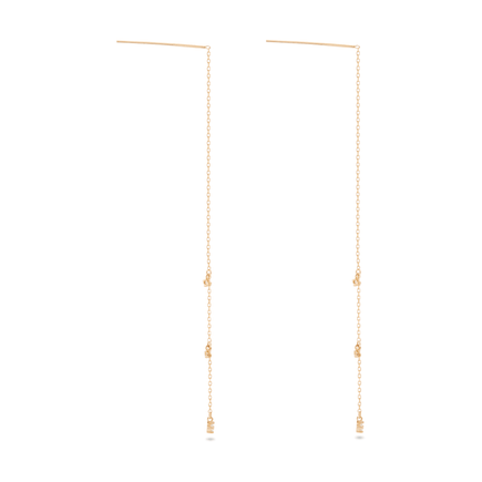 Diamond Drizzle Threaders – STONE AND STRAND