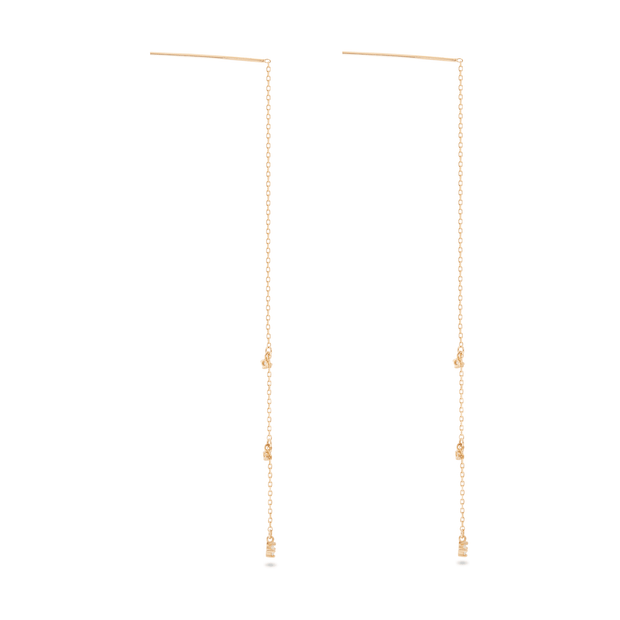 Diamond Drizzle Threaders – STONE AND STRAND