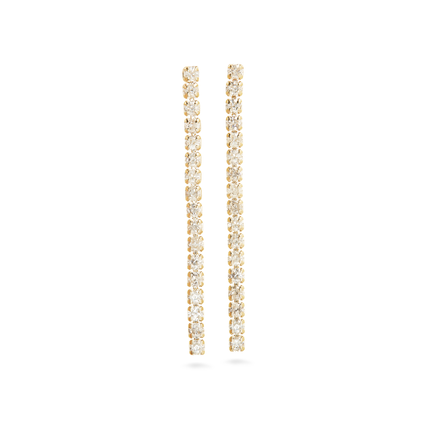 Diamond Line Earrings – STONE AND STRAND