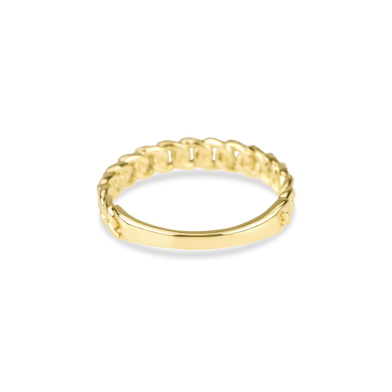 Fine Diamond Pave Chain Ring – STONE AND STRAND