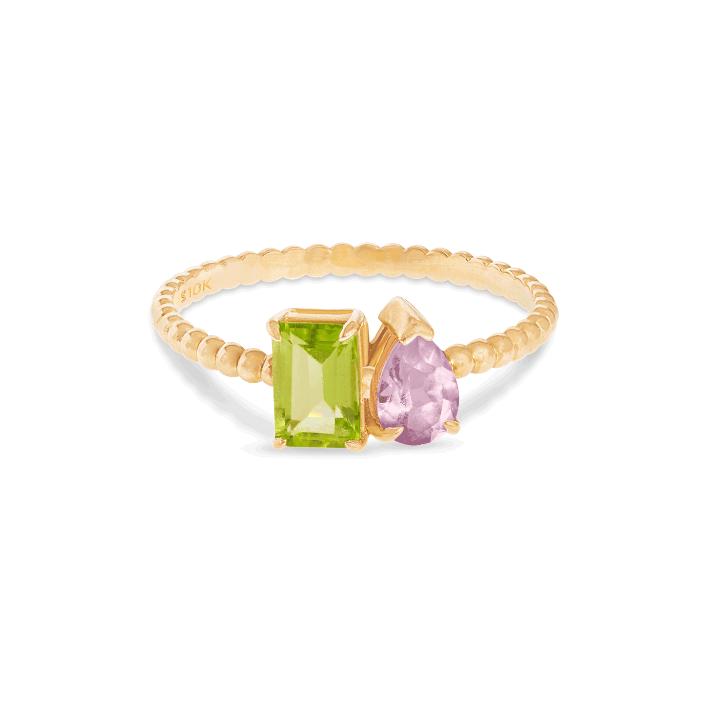Fine Just the Two of Us Watermelon Ring – STONE AND STRAND
