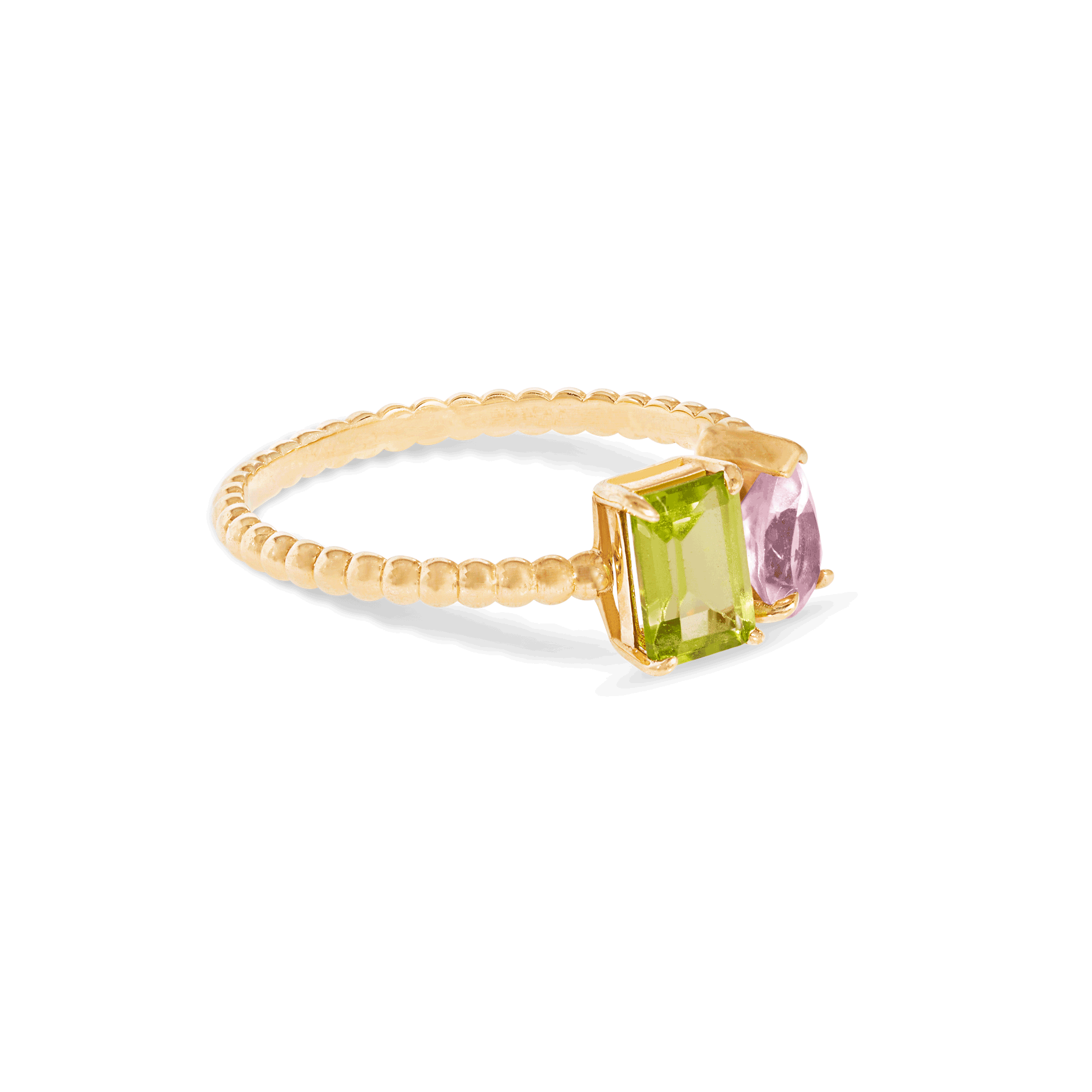 Fine Just the Two of Us Watermelon Ring – STONE AND STRAND