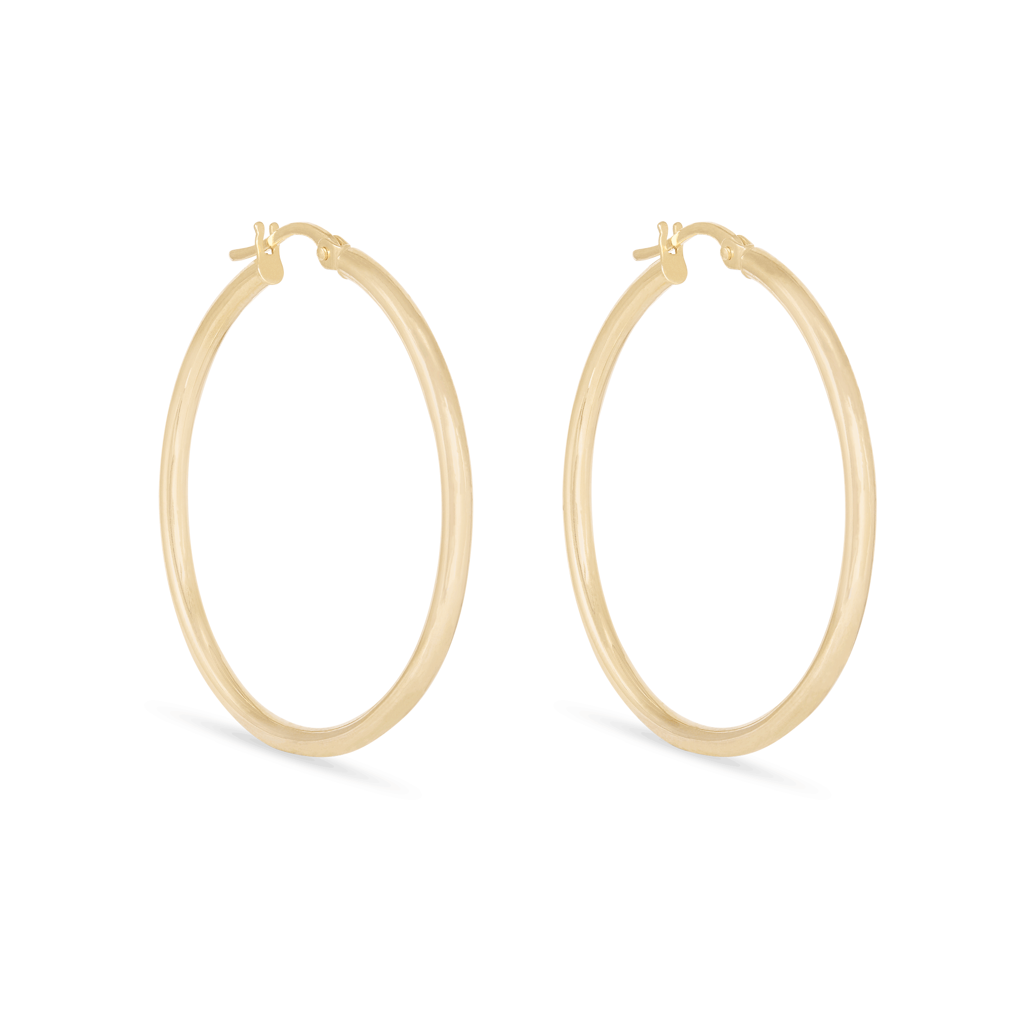 Large Classic Hoops – STONE AND STRAND