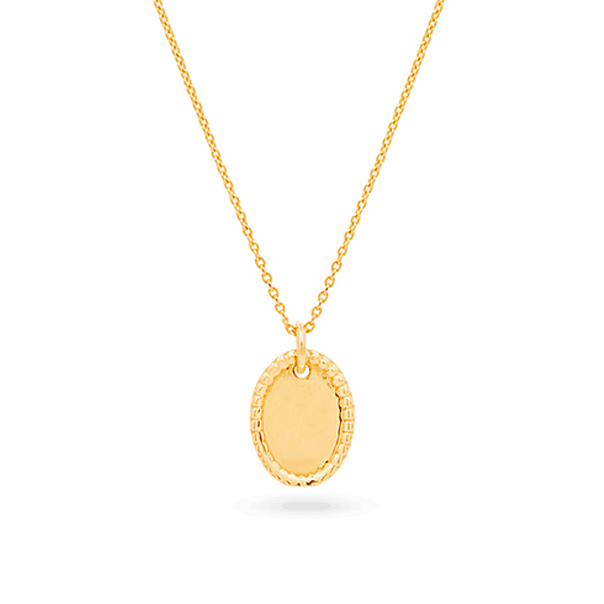 Make It Yours Mini Medallion Necklace – STONE AND STRAND