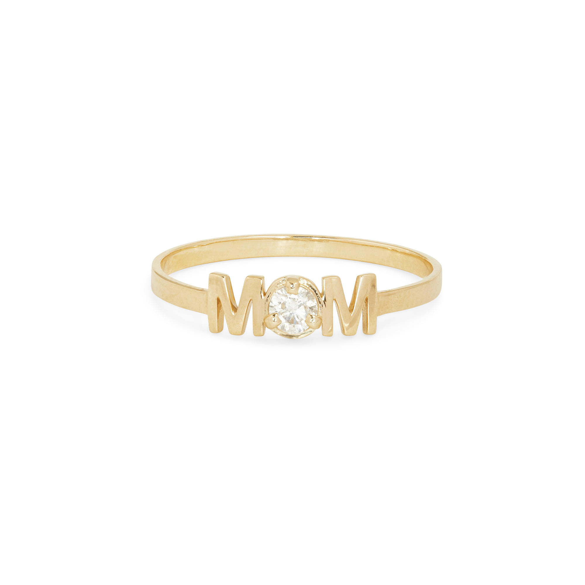 Mom Diamond Ring – STONE AND STRAND