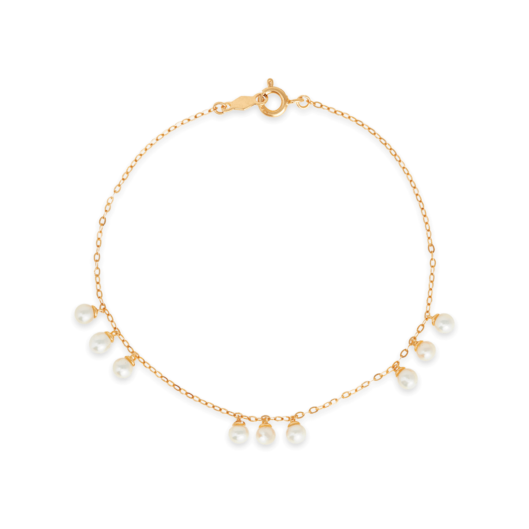Pearly Charm Bracelet – STONE AND STRAND