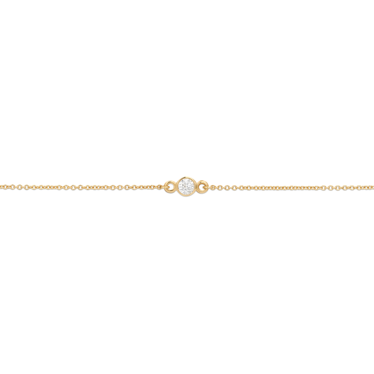 Tiny Diamond Slider Bracelet – STONE AND STRAND