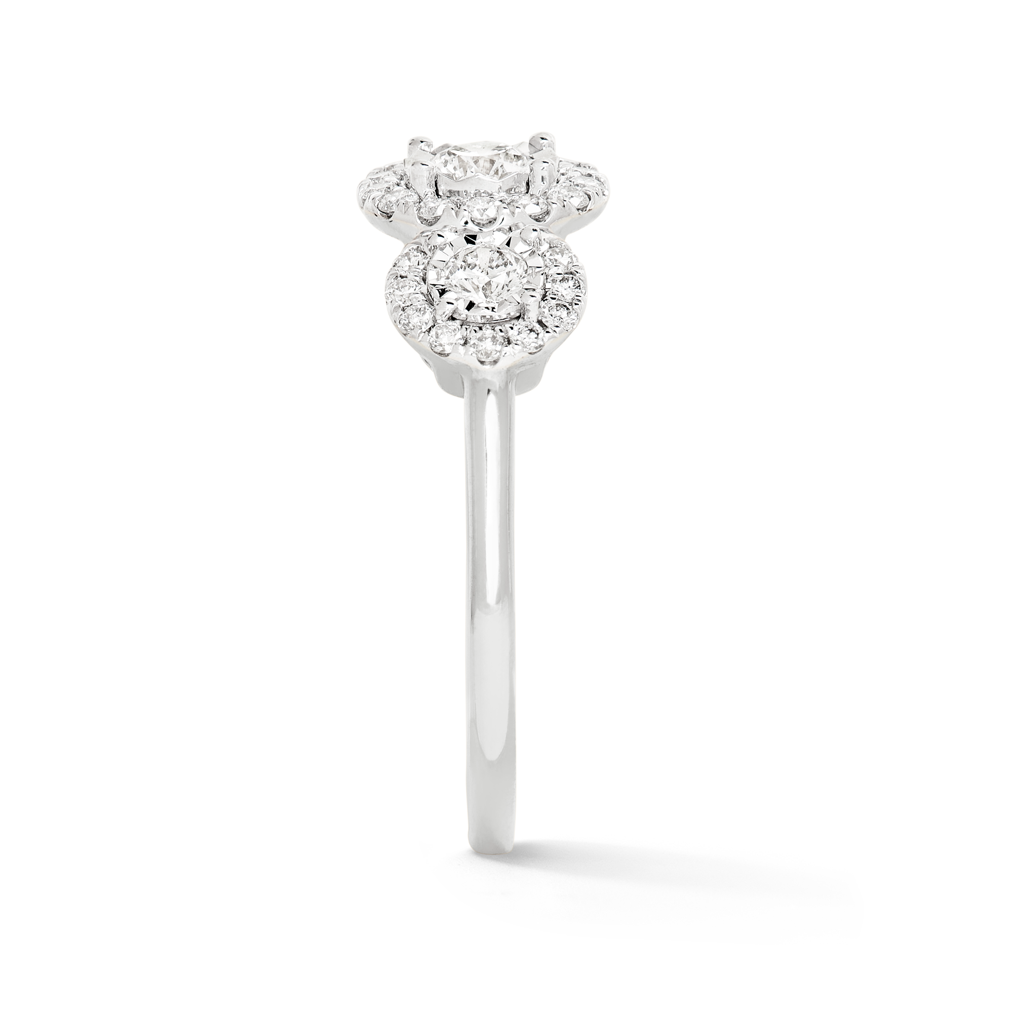 The Josephine Ring in White Gold – STONE AND STRAND