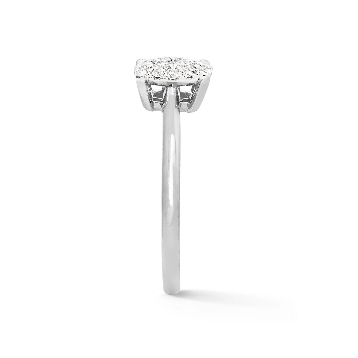 The Sophia Ring in White Gold – STONE AND STRAND