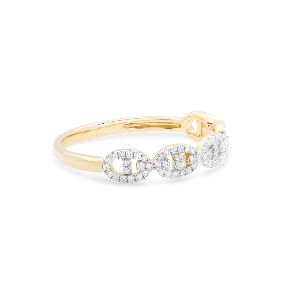 Medium Diamond Maritime Ring – STONE AND STRAND